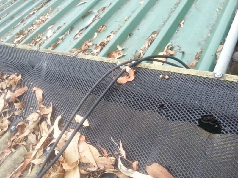 Replaced Gutter Guard - Sunshine Coast Gutter Guard