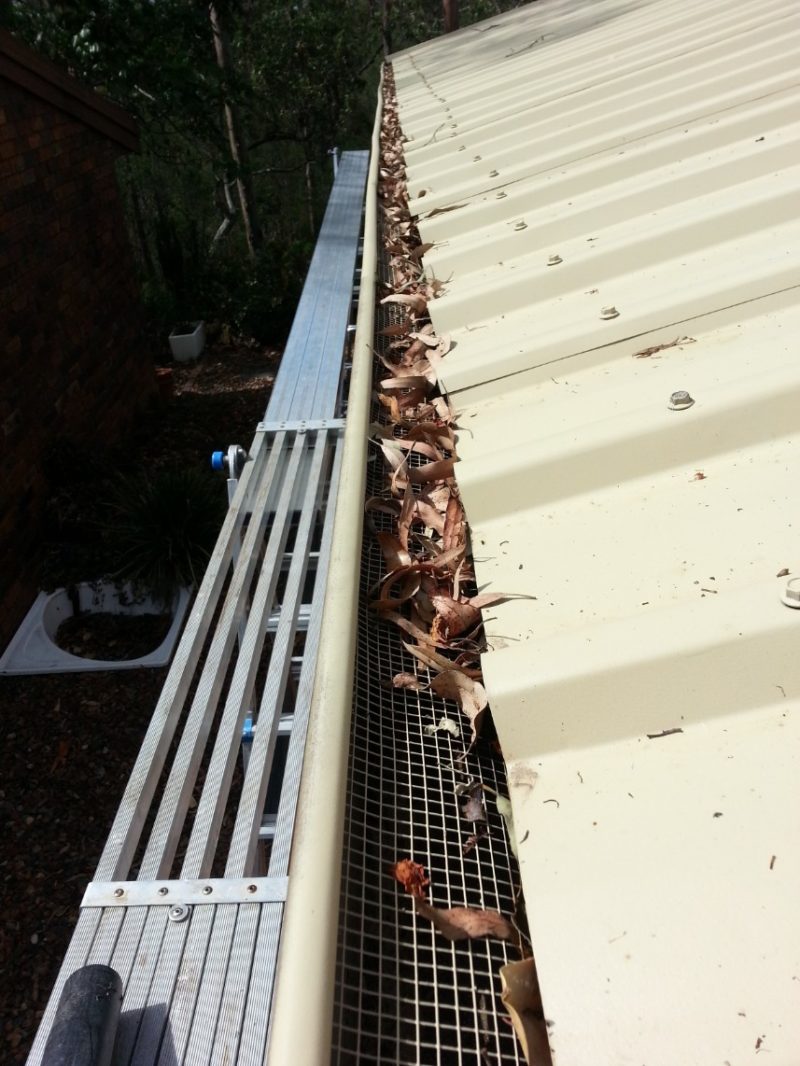 Replaced Gutter Guard - Sunshine Coast Gutter Guard